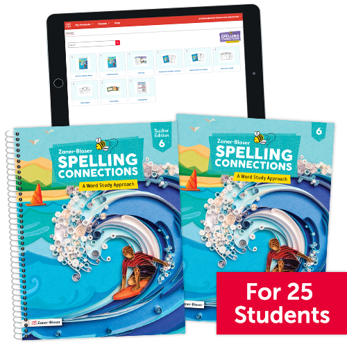 Spelling Connections – Zaner-Bloser Shop