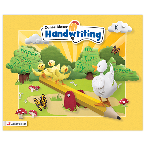 Zaner-Bloser Handwriting © 2025 Grade K Student Edition – Zaner-Bloser Shop