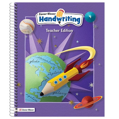 Zaner-Bloser Handwriting © 2025 Grade 4 Teacher Edition – Zaner-Bloser Shop