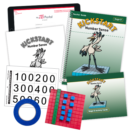 Kickstart: Number Sense © 2025 Stage D Intervention Kit – Zaner-Bloser Shop