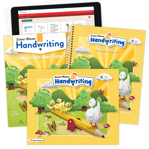 Zaner-Bloser Handwriting © 2025 – Tagged "grade:K"– Zaner-Bloser Shop