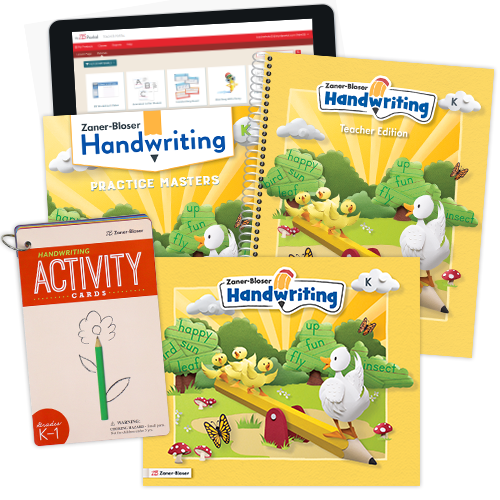 Zaner-Bloser Handwriting © 2025 – Tagged "grade:K"– Zaner-Bloser Shop