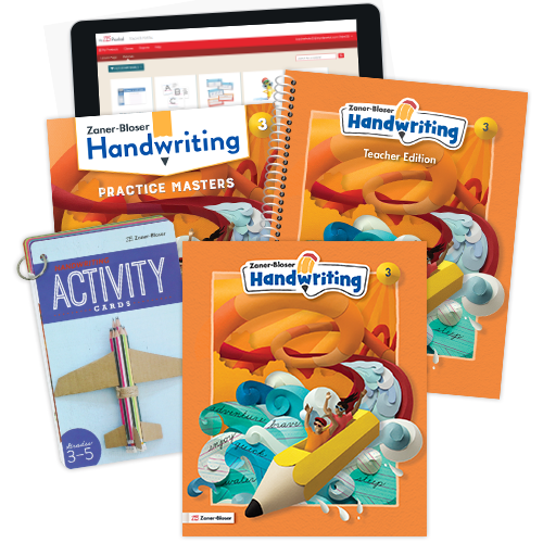 Zaner-Bloser Handwriting © 2025 Grade 3 Comprehensive Instructional Pa ...