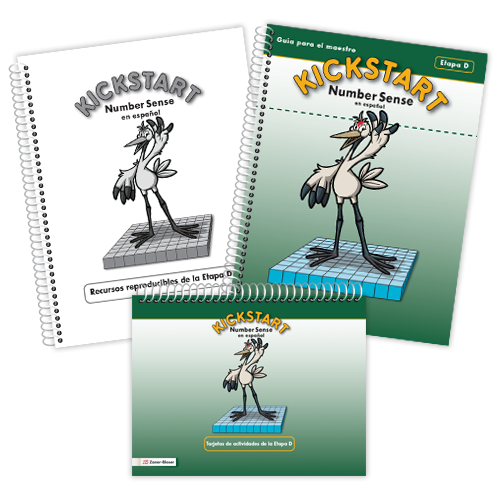 Kickstart: Number Sense en español © 2025 Grades K–3 Skills Stage D Te ...