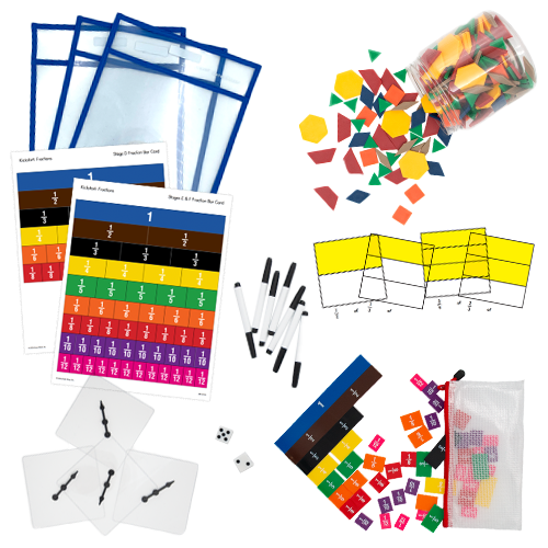 Kickstart: Fractions © 2026 Grades 3–5 Skills Student Materials Pack ...