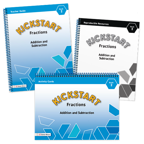 Kickstart: Fractions Addition and Subtraction (Book 2) © 2026 Grades 3 ...