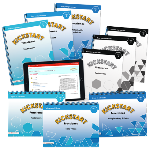 Kickstart: Fractions en español © 2026 Grades 3–5 Skills Base Package ...