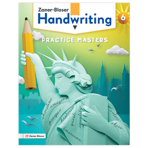 Zaner-Bloser Handwriting © 2020 Grade 6 Practice Masters – Zaner-Bloser ...