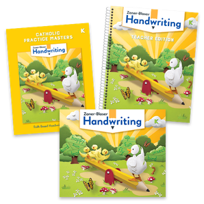 Zaner-Bloser Handwriting – Zaner-Bloser Shop – Tagged "grade:K"