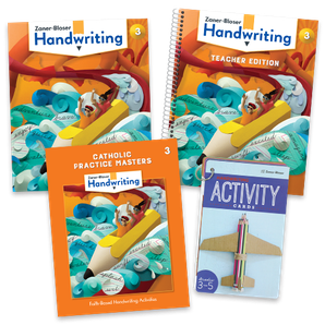 Zaner-Bloser Handwriting © 2020 Grade 3 Catholic Classroom Package Lar ...