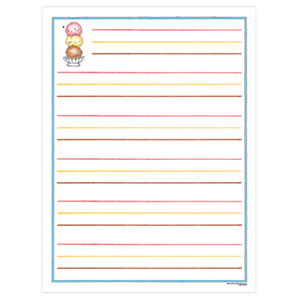The Superkids Reading Program © 2017 Ice Cream Chart Paper Vertical ...
