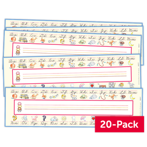 The Superkids Reading Program © 2017 Desktop Name Strips Cursive (20-P ...