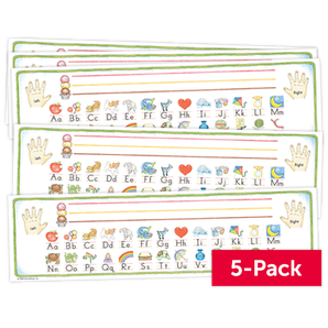 The Superkids Reading Program © 2017 Desktop Name Strips Manuscript (5 ...