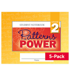 Patterns of Power © 2019 Grade 2 Student Notebook (5-Pack) – Zaner ...