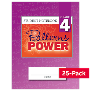 Patterns of Power © 2019 Grade 4 Student Notebook (25-Pack) – Zaner ...