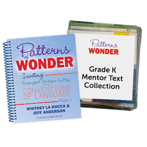 Patterns of Wonder © 2022 Grade K Mentor Text Starter Bundle – Zaner ...
